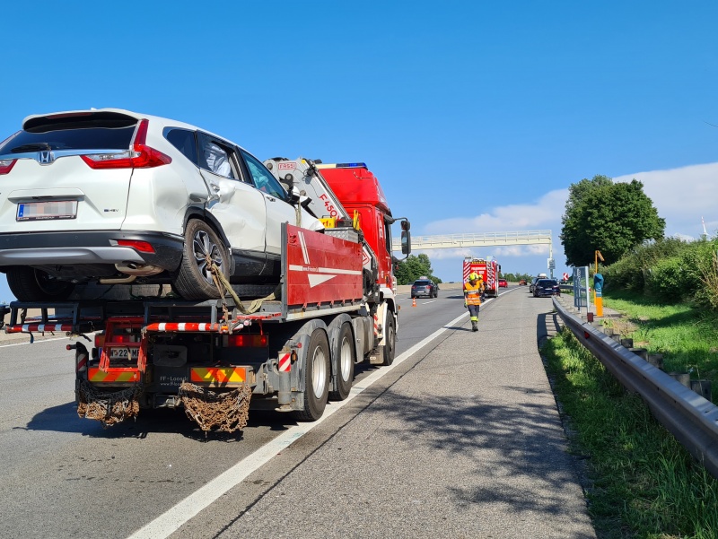 Fahrzeugberung auf der A1 - Marktgemeinde Loosdorf - Bildergalerie